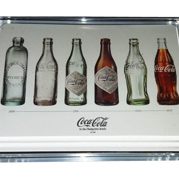 Holiday | Cocacola Coke Bottle History Acrylic Executive Display Piece ...
